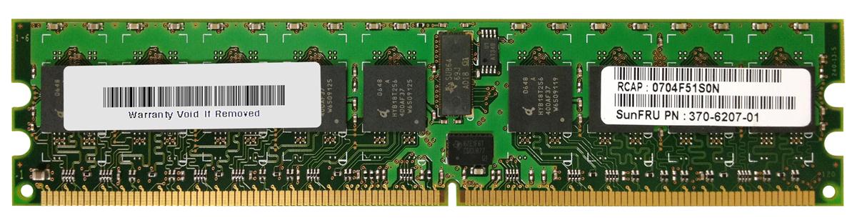370-6207-01 Sun 512MB DDR2 PC4200 Memory