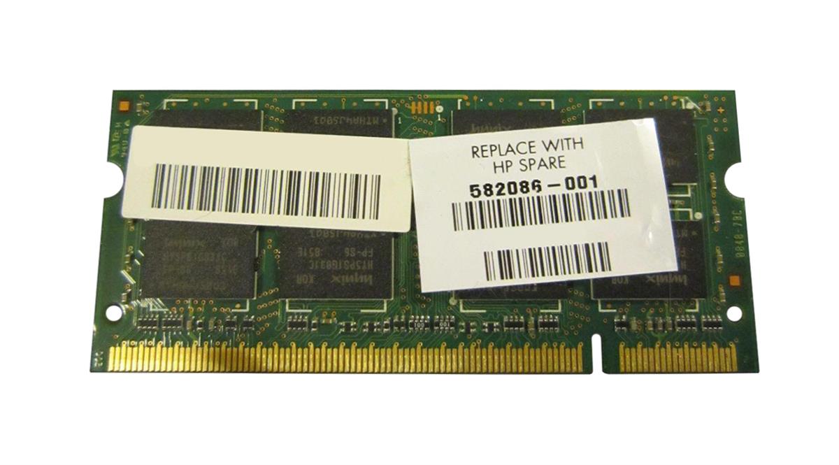 582086-001 HP 2GB SoDimm PC6400 Memory