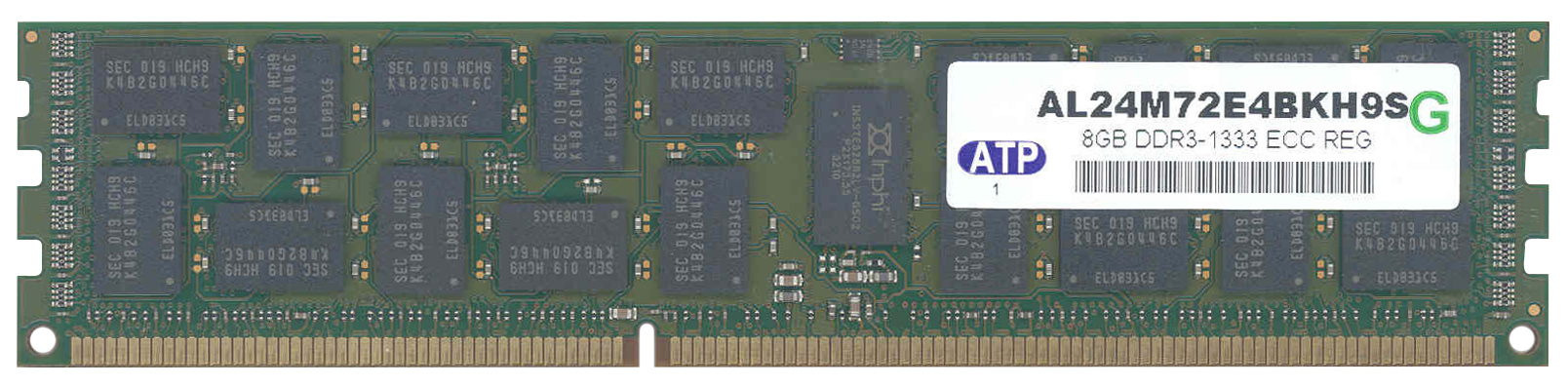 AL24M72E4BKH9S ATP 8GB DDR3 PC10600 Memory