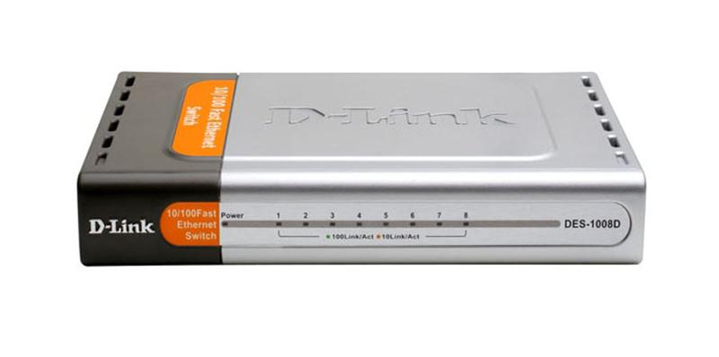 DES-1008D/E D Link Network Switch