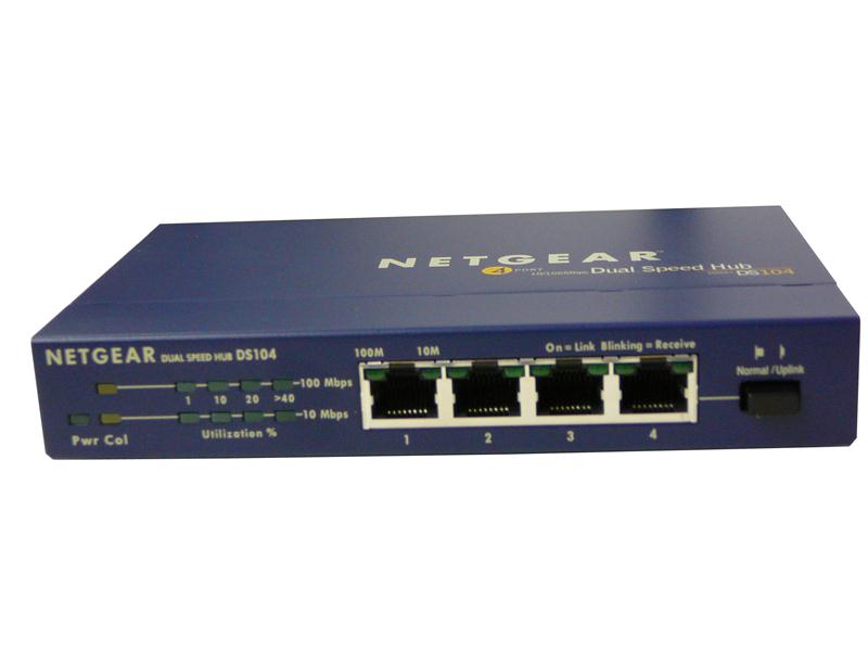 DS104 NetGear Network Hub