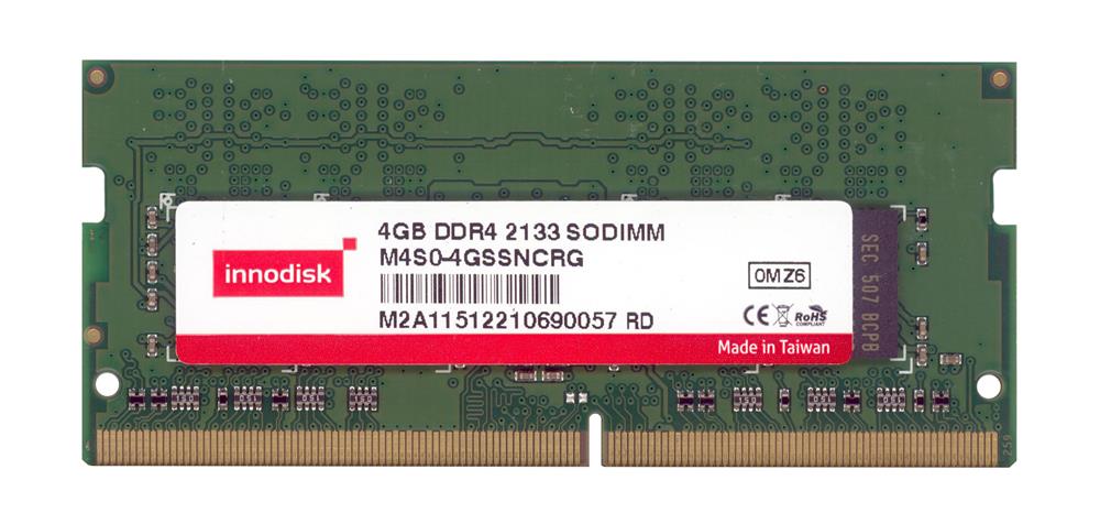 M4S0-4GSSNCRG innodisk 4GB SoDimm PC17000 Memory