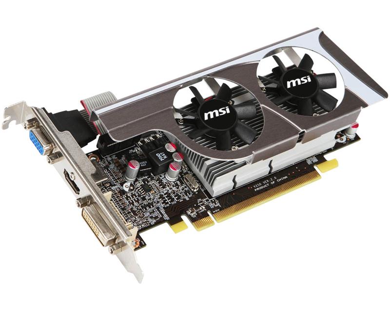 R6570-MD1GD3/LP MSI Video Graphics Card
