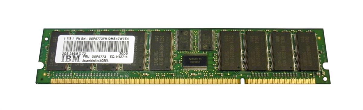 00P5773 IBM 2GB DDR1 PC2100 Memory