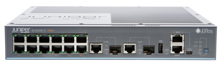 EX2200-C-12P-2G Juniper Networks Network Switch