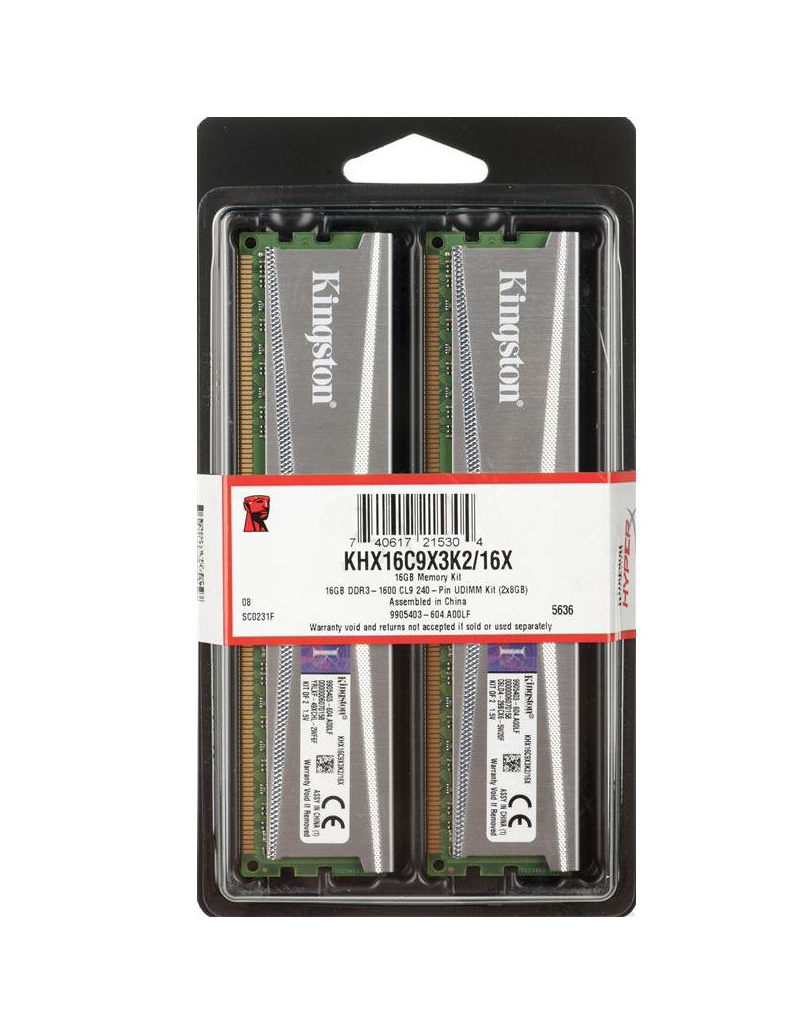 KHX16C9X3K2/16X Kingston Gaming Memory