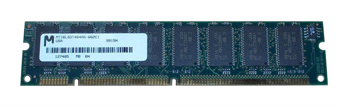 MT16LSDT464AG-662C1 Micron 32MB SDRAM PC100 Memory
