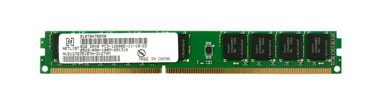 NVD1G7235107H-D12THM NetList 8GB DDR3 PC12800 Memory