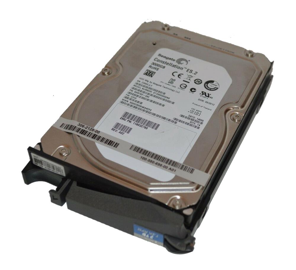 100-580-698 EMC 3TB SATA 6.0 Gbps Hard Drive