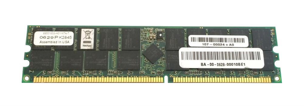 107-00024+A0 NetApp 2GB DDR1 PC2700 Memory