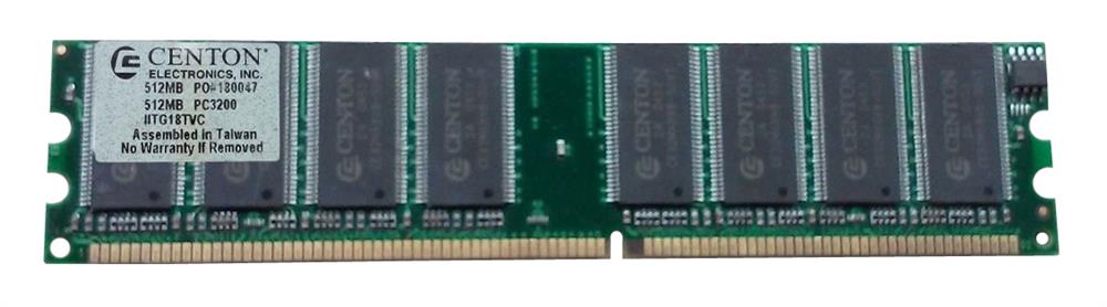 512MBPC3200 Centon Electronics 512MB DDR1 PC3200 Memory