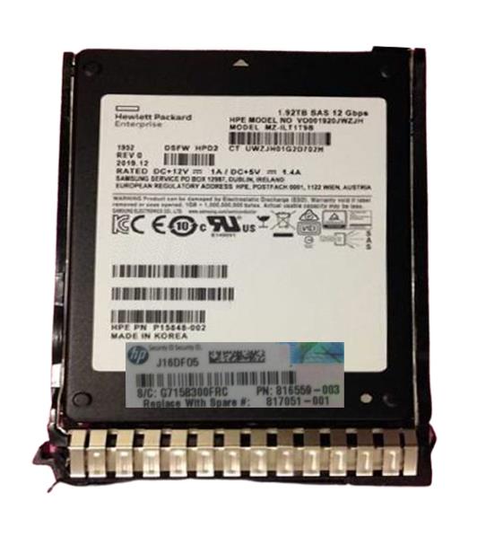 817051-001 HP Solid State Drive