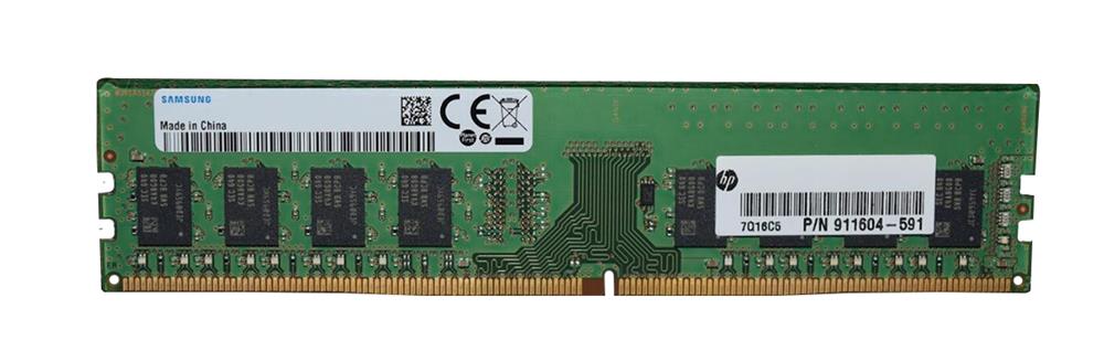 911604-591 HP 8GB DDR4 PC17000 Memory