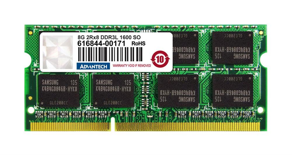 AQD-SD3L8GN16-SG Advantech 8GB SoDimm PC12800 Memory