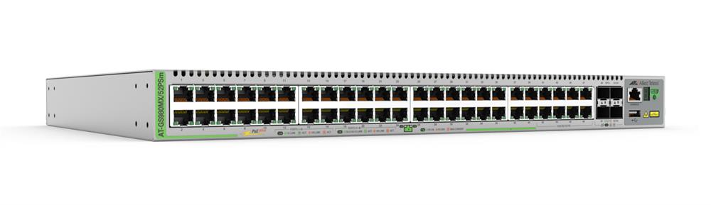 AT-GS980MX/52PSM-10 Allied Telesis Network Switch
