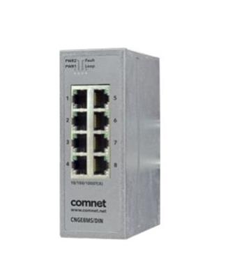 CNGE8MS/DIN Comnet Network Switch