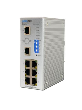 CWFE8MS/DIN Comnet Network Switch