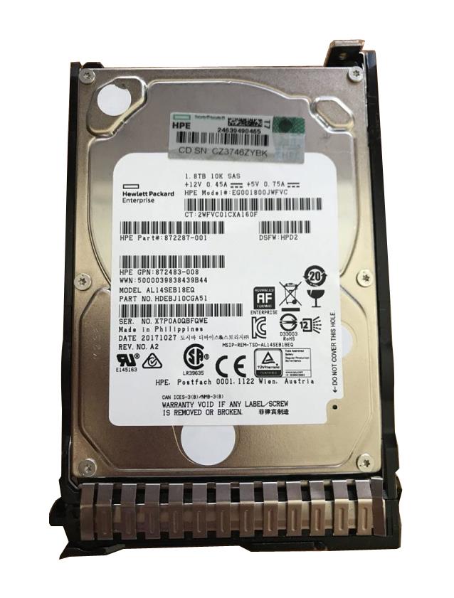 EG001800JWFVC HP Hard Drive