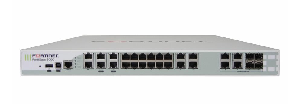 FG-600C-DC-BDL Fortinet Network Firewall