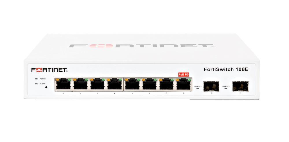 FS-108E-FPOE Fortinet Network Switch