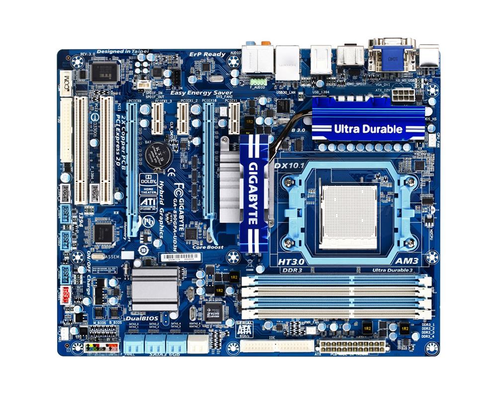 GA-890GPA-UD3H(rev.3.0) Gigabyte Tech Computer System Board