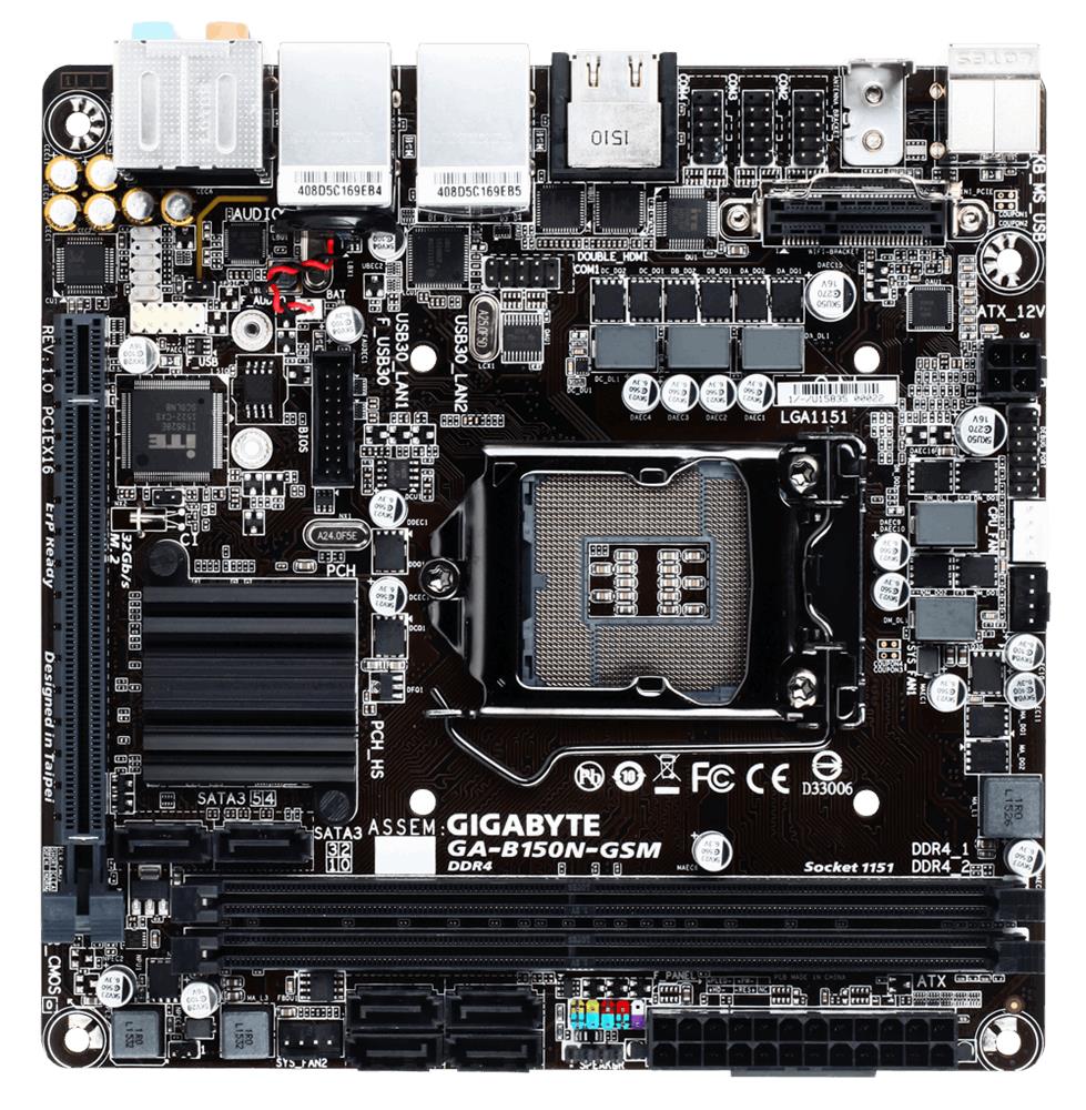 GA-B150N-GSM Gigabyte Tech Computer System Board