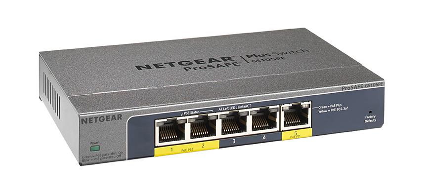 GS105PE NetGear Network Switch