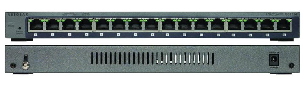 GS116E-100PES NetGear Network Switch