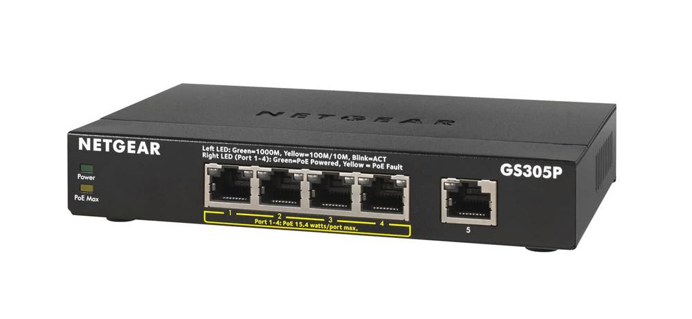 GS305P-100NAS NetGear Network Switch