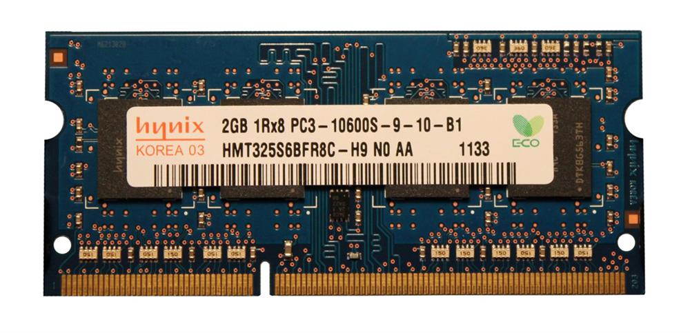 HMT125S6TFR8C-H9 Hynix 2GB SoDimm PC10600 Memory