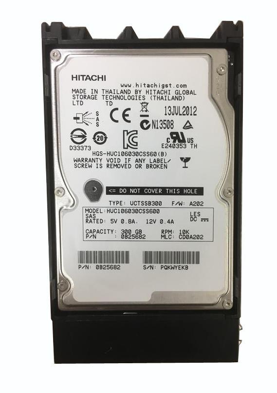 HUC106030CSS600 Hitachi Ultrastar 300GB SAS 6.0 Gbps Hard Drive