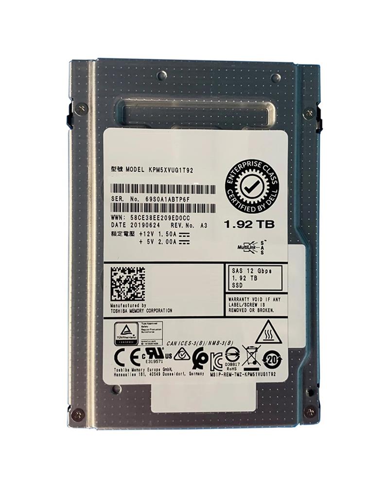 KPM5XVUG1T92 Toshiba Solid State Drive