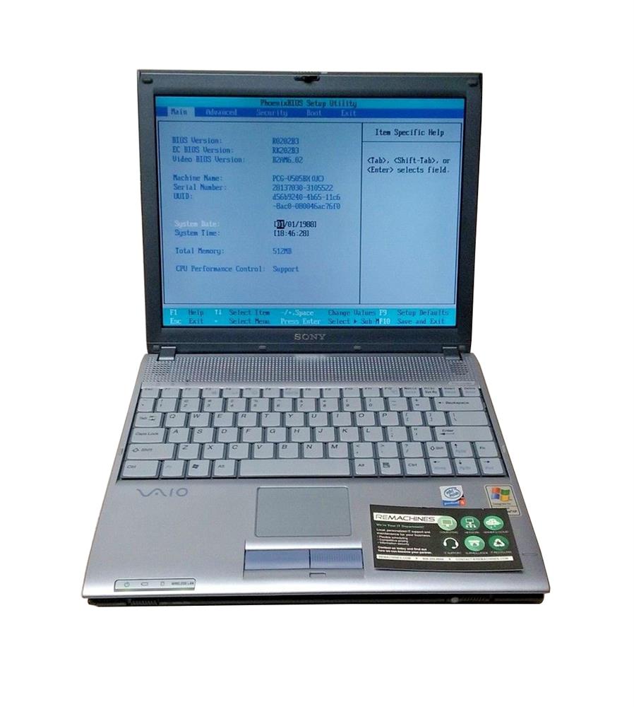Sony VAIO PCG-671L