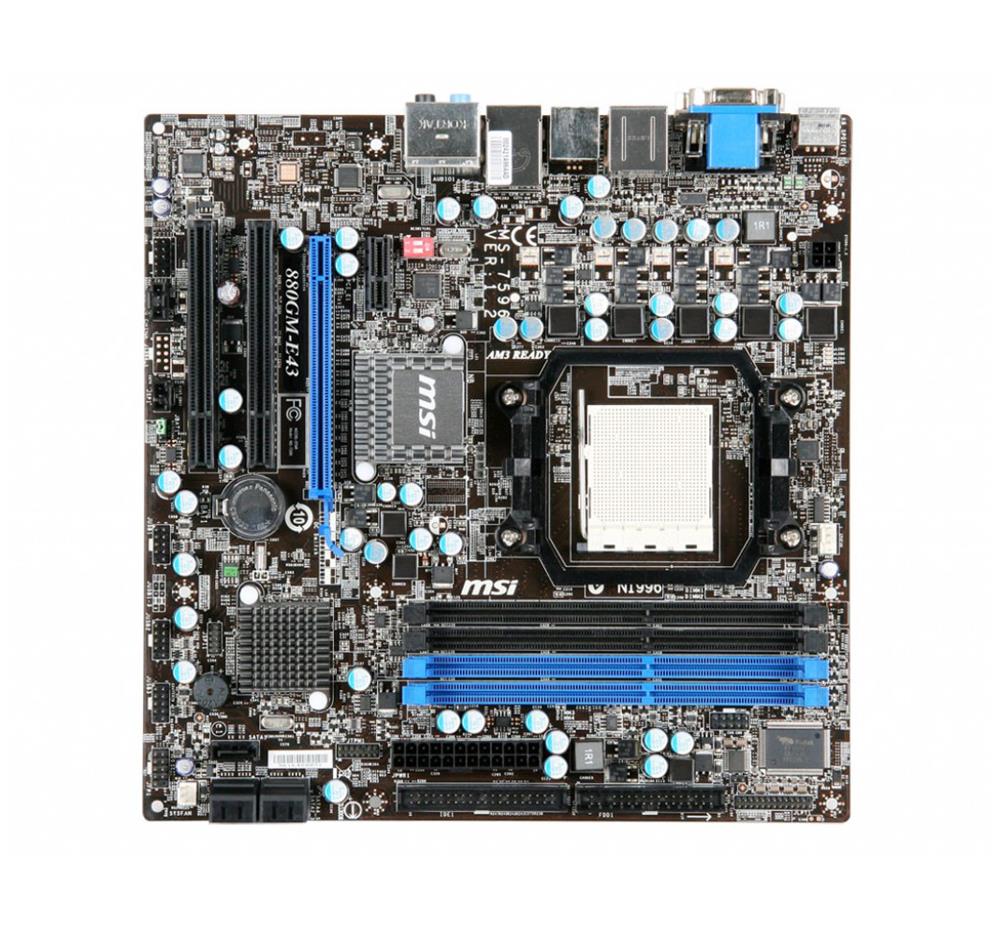 M4L-80070759 MSI 880GM-E43 Motherboard MS-7596