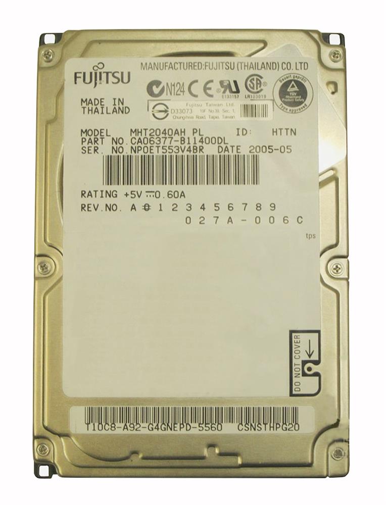 MHT2040AH Fujitsu Mobile 40GB ATA/100 Hard Drive