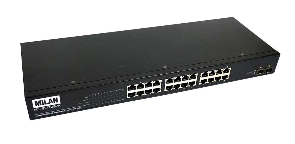 MIL-S24T2GPA-AR Transition Networks Network Switch