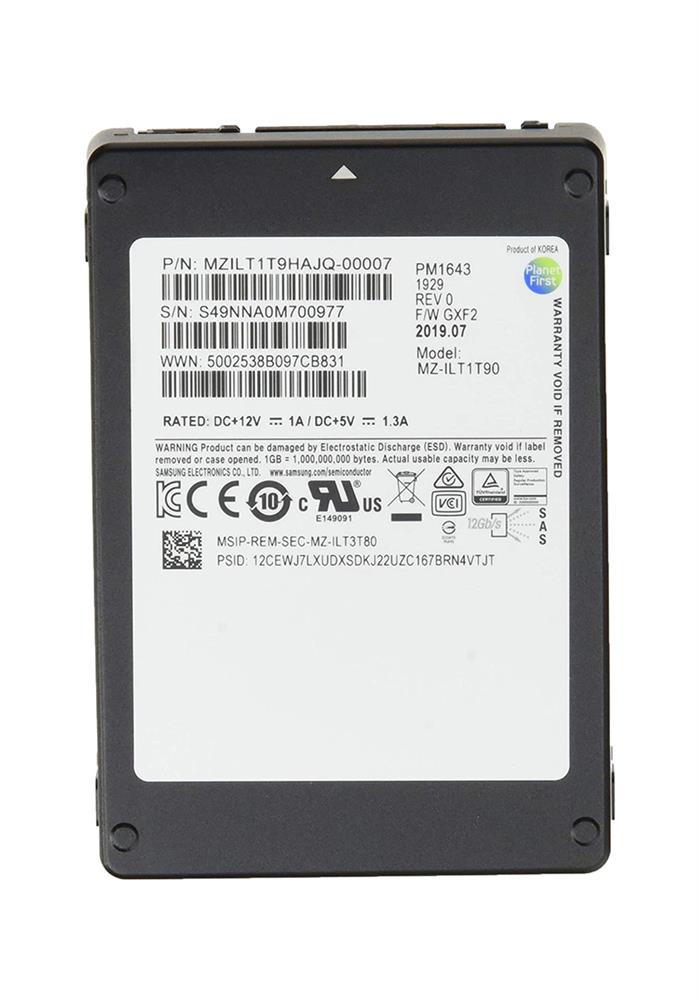 MZ-ILT1T90 Samsung Solid State Drive