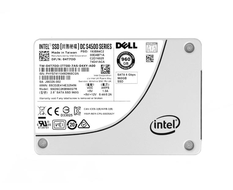 SSDSC2KB960G7R Dell Solid State Drive
