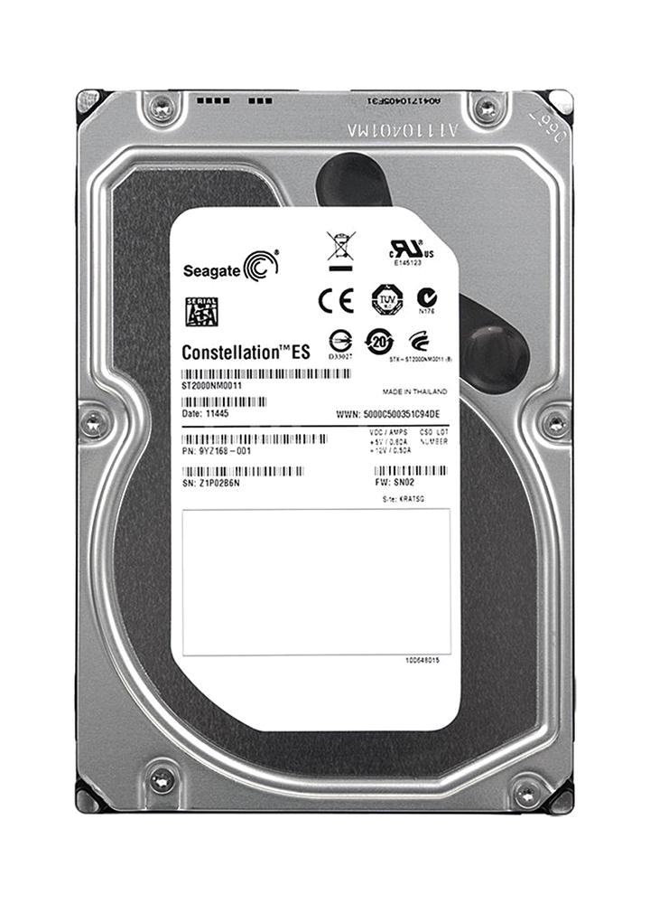 ST2000NM0011 Seagate Constellation ES 2TB SATA 6.0 Gbps Hard Drive