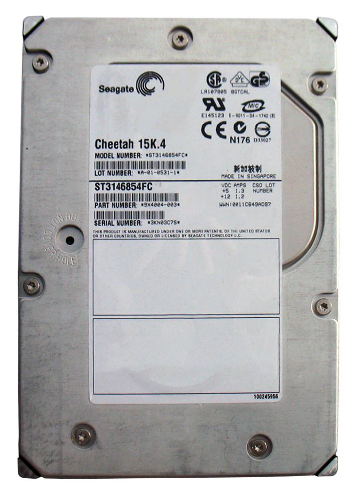 ST3146854FC Seagate Cheetah 146GB Fibre Channel 2 Gbps Hard Drive