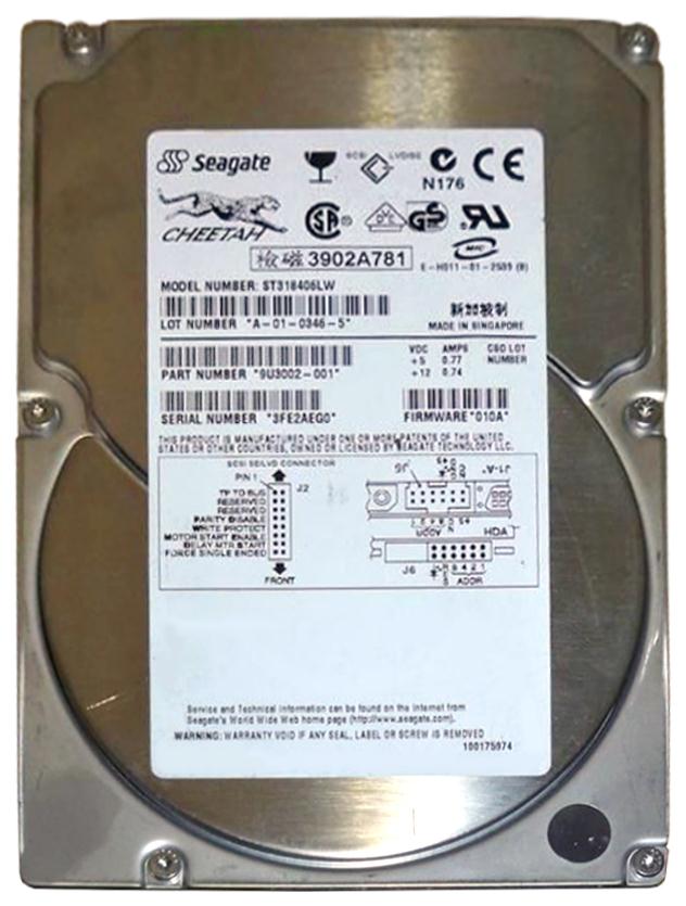ST318406LW Seagate Cheetah 18GB Ultra-320 SCSI Hard Drive