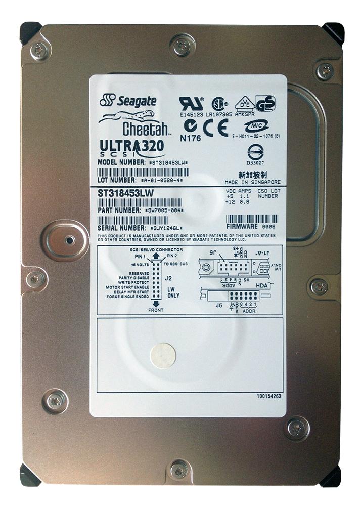 ST318453LW Seagate Cheetah 18GB Ultra-320 SCSI Hard Drive