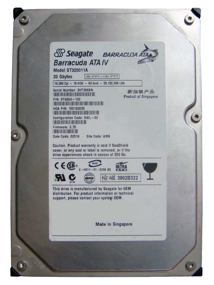 ST320011A Seagate Barracuda 20GB ATA/100 Hard Drive