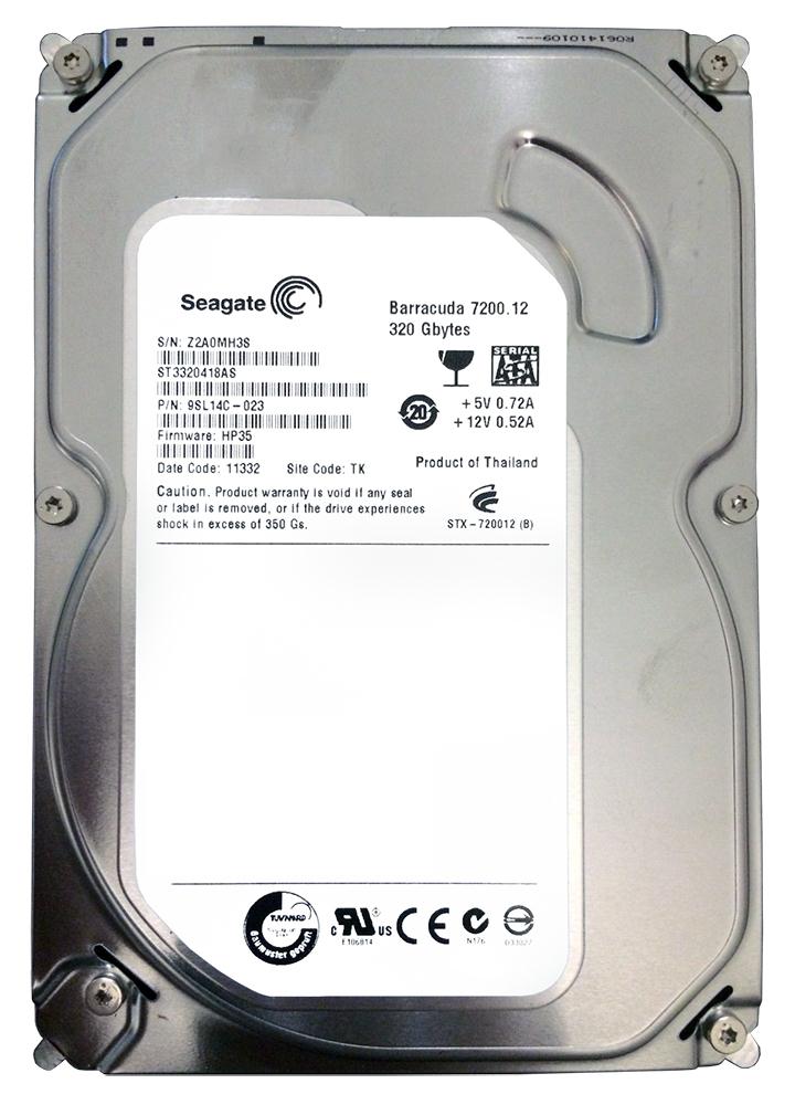 ST3320418AS Seagate Barracuda 320GB SATA 3.0 Gbps Hard Drive