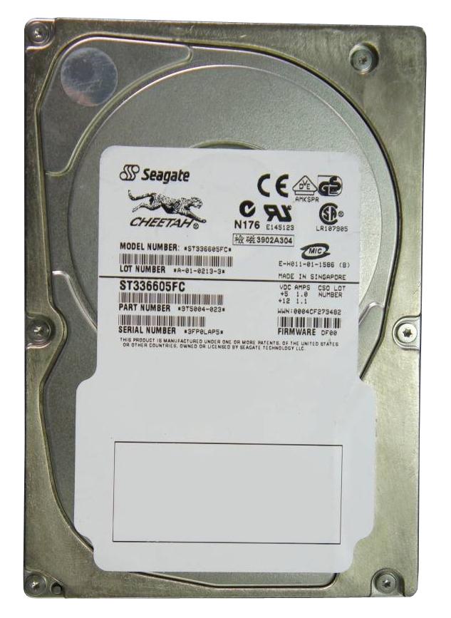 ST336605FC Seagate Cheetah 36GB Fibre Channel 2 Gbps Hard Drive