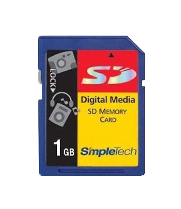 STI-SDV/1GB SimpleTech Flash Memory Card
