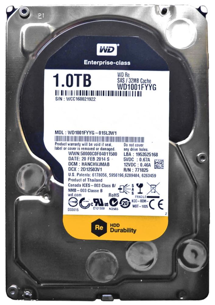 WD1001FYYG-01SL3W1 Western Digital Hard Drive