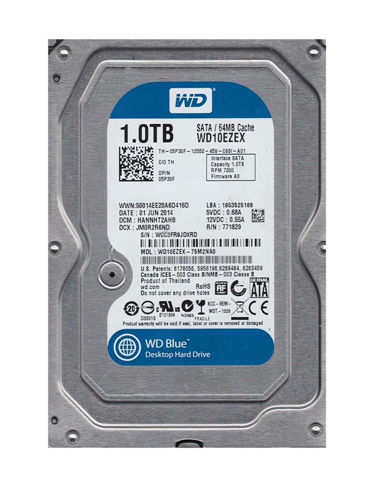 WD10EZEX-75M2NA0 Western Digital Hard Drive