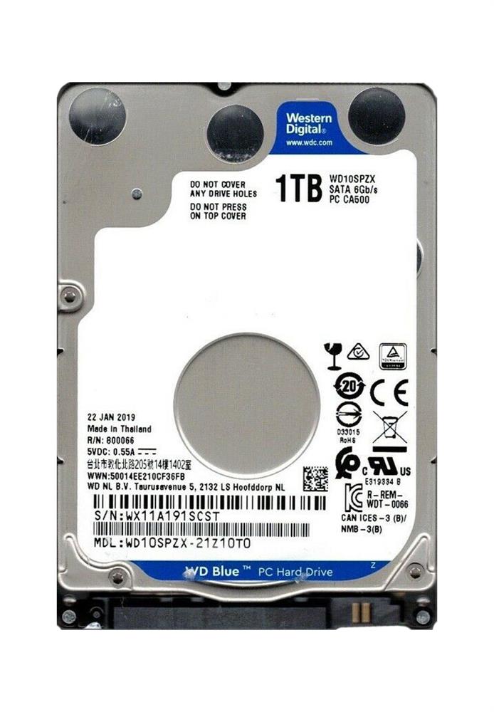 WD10SPZX-21Z10T0 Western Digital Hard Drive