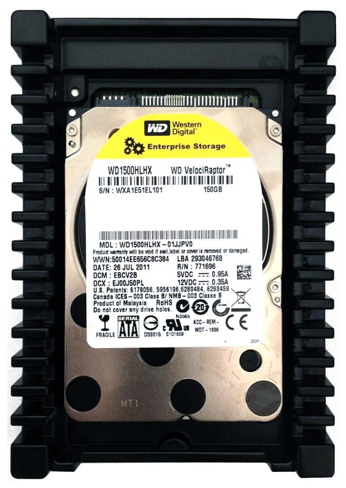 WD1500HLHX Western Digital VelociRaptor 150GB SATA 6.0 Gbps Hard Drive